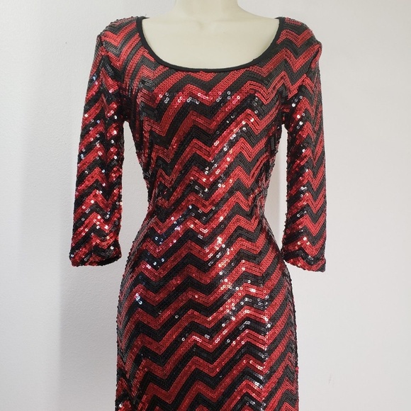 roly poly | Dresses | Roly Poly Woman Fully Sequins Dress Open Back ...